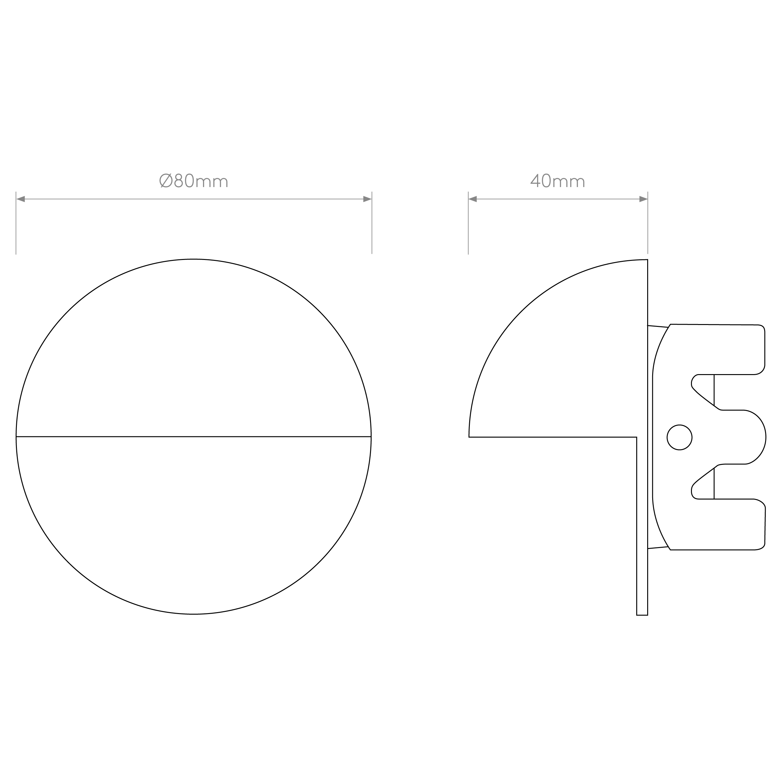 Astro Tivoli Antique Brass Outdoor LED Wall Marker Light (1338003) | UKES