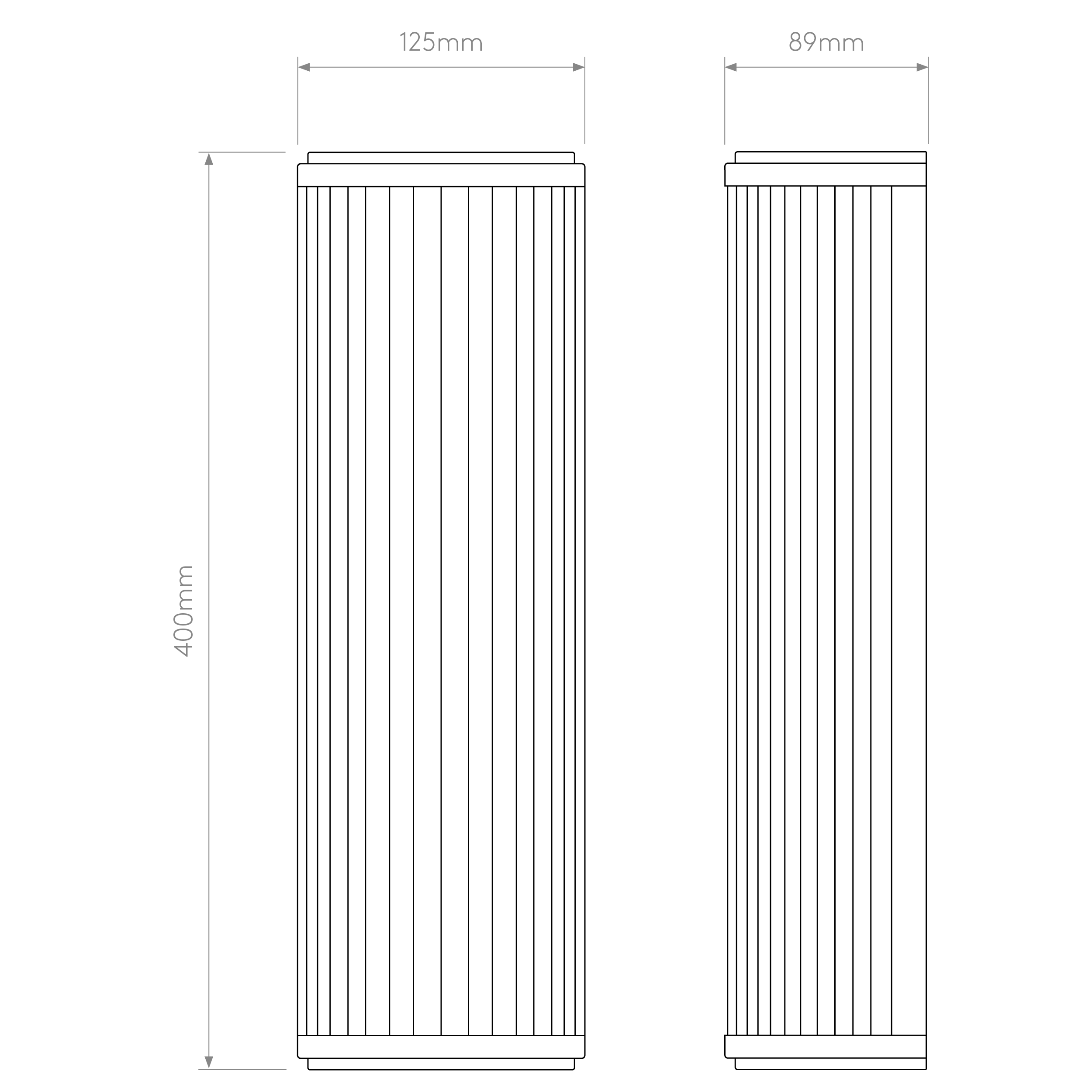 Astro Versailles 400 Phase Dimmable Bronze Bathroom LED Wall Light ...