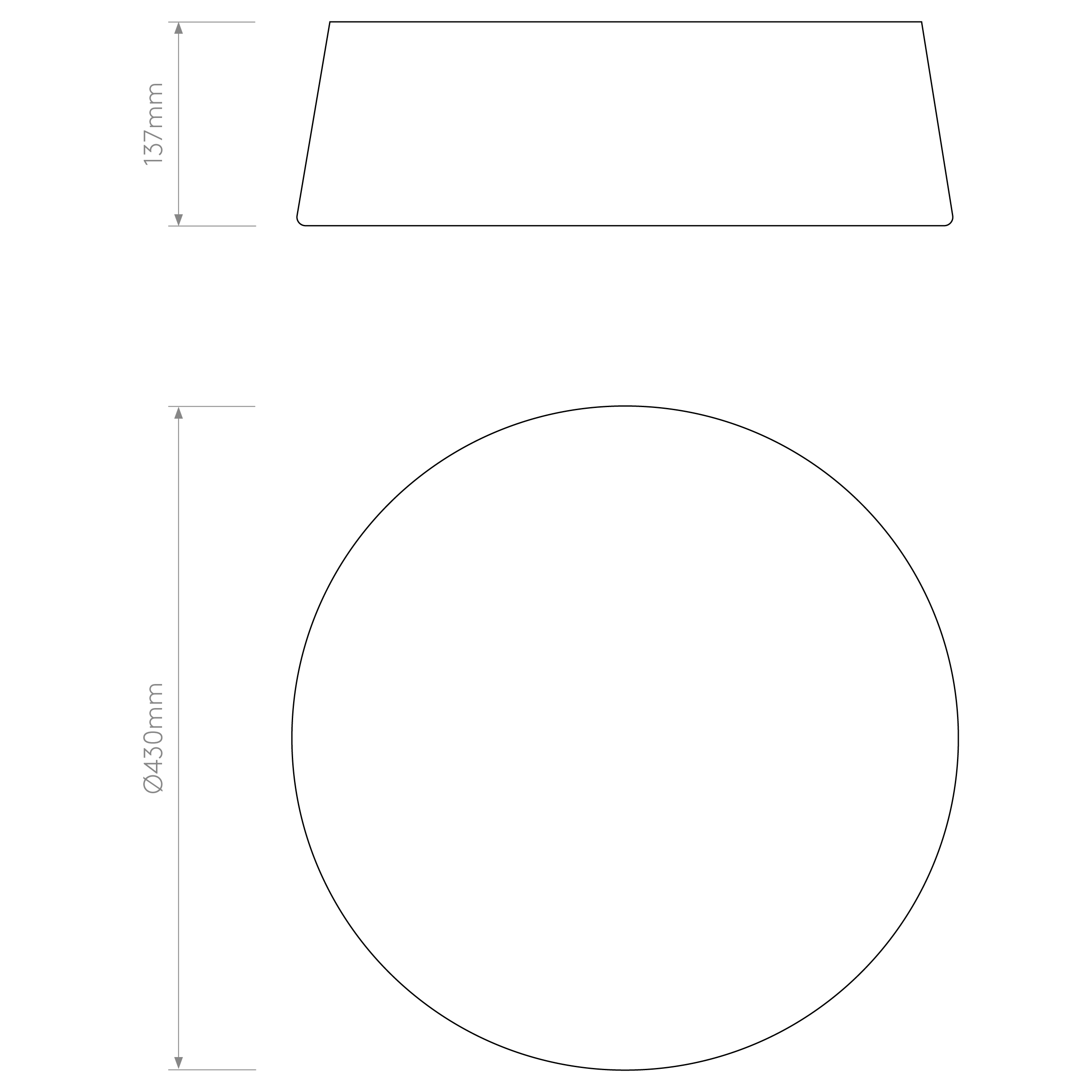 Astro Fife 430 Ceiling Light with Putty Fabric Shade | UKES