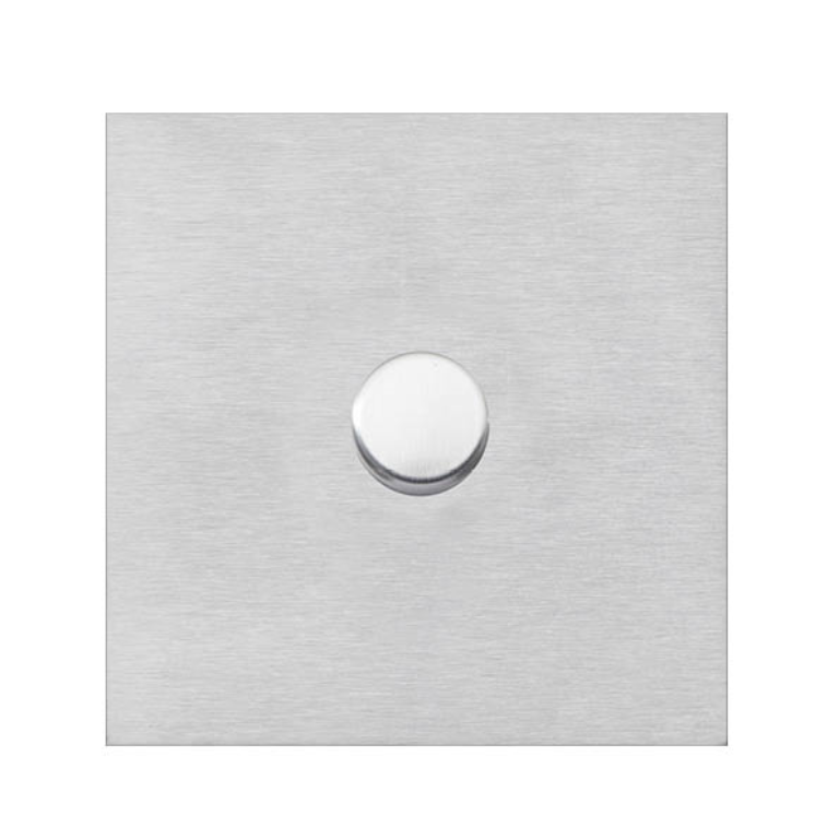 Hamilton Sheer G2 Satin Steel 1 Gang 100W 2 Way Push On/Off Rotary ...