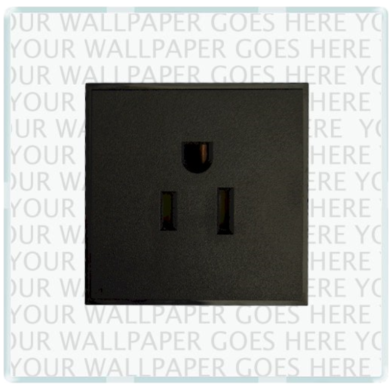 Hamilton Perception CFX Clear 1 Gang 15A 110V AC American Unswitched ...