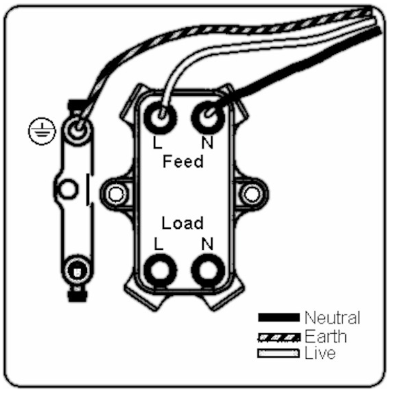 Hamilton Sheer G2 Matt White 1 Gang 20AX Double Pole Switch, Neon and ...