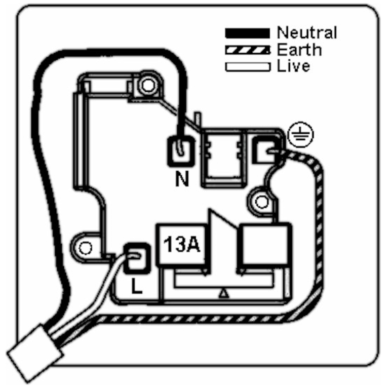 Hamilton Sheer G2 Matt White 1 Gang 13A Double Pole Switched Socket ...