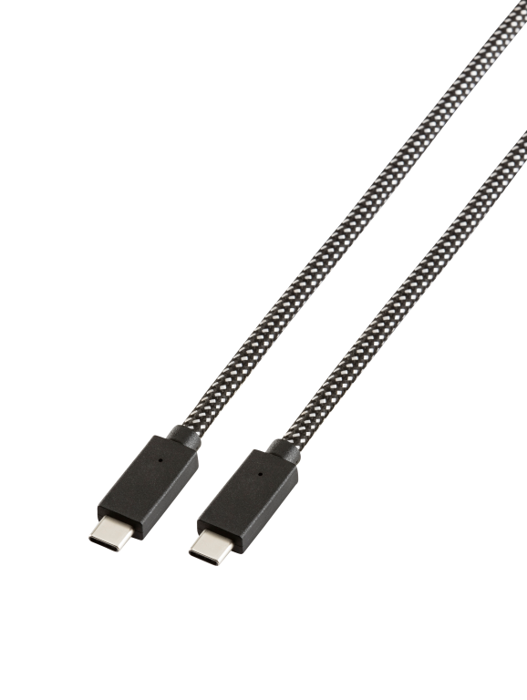Knightsbridge 1.5m 100W Black USB-PD Cable | UKES