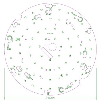 Knightsbridge 230V 14W 4000K LED Gear Tray | UKES
