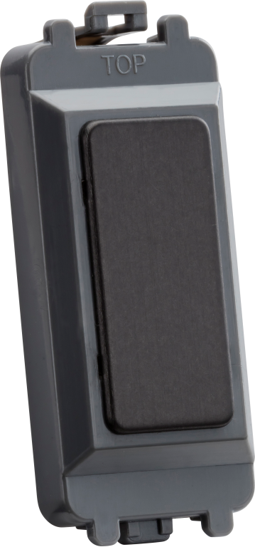 Knightsbridge Grid Smoked Bronze Blank Grid Module | UKES