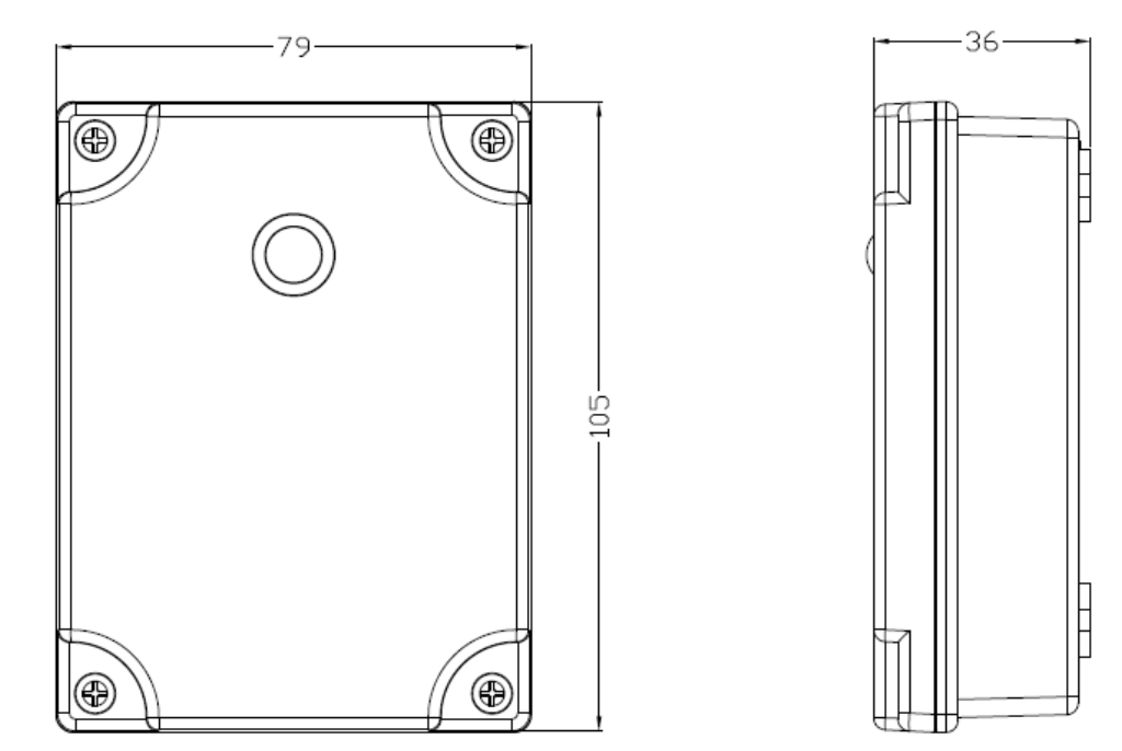 Knightsbridge IP55 Wall Mountable Black Photocell Switch | UKES