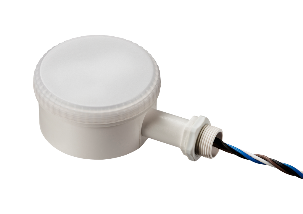 Knightsbridge IP65 White Microwave Sensor | UKES