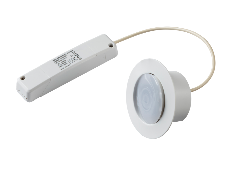 Knightsbridge 230V Recess Mount HF Motion Sensor | UKES