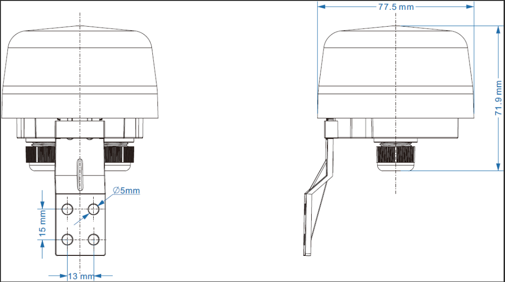 Knightsbridge 230V 10A IP66 Photocell Control Sensor | UKES