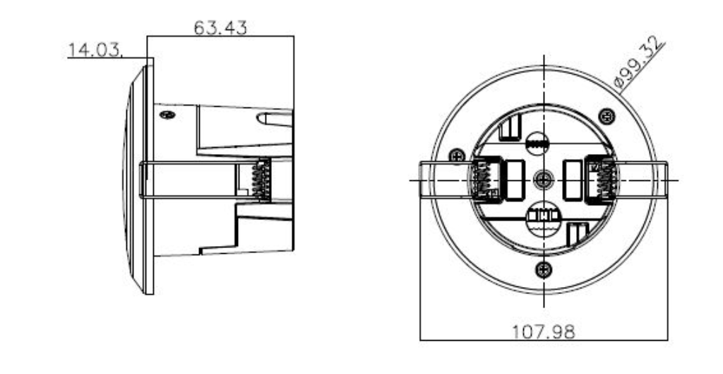 Knightsbridge Smart 230V Recess Mount PIR Sensor | UKES