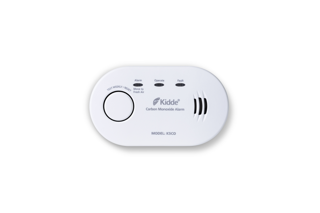 Kidde 10 Year Carbon Monoxide Alarm - Battery Powered | UKES