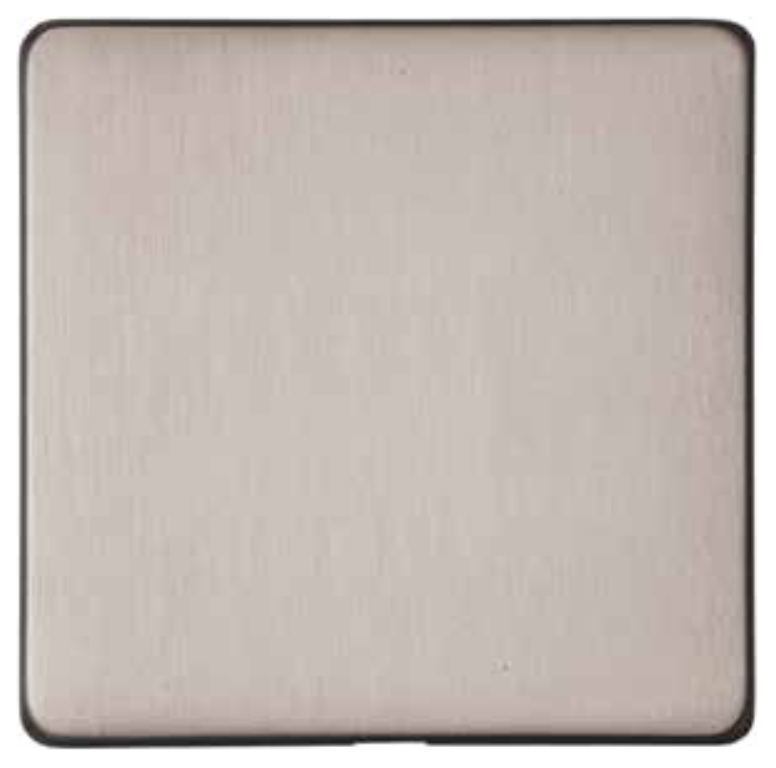 Heritage Brass Vintage Aged Pewter Single Blank Plate | UKES