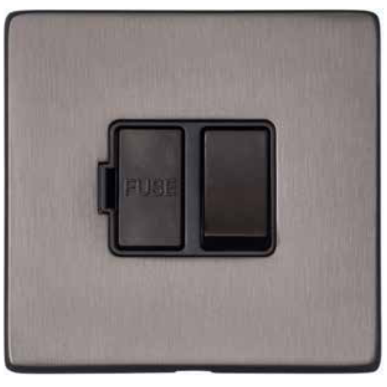 Heritage Brass Vintage Satin Black Nickel 13A Switched Spur with Black ...