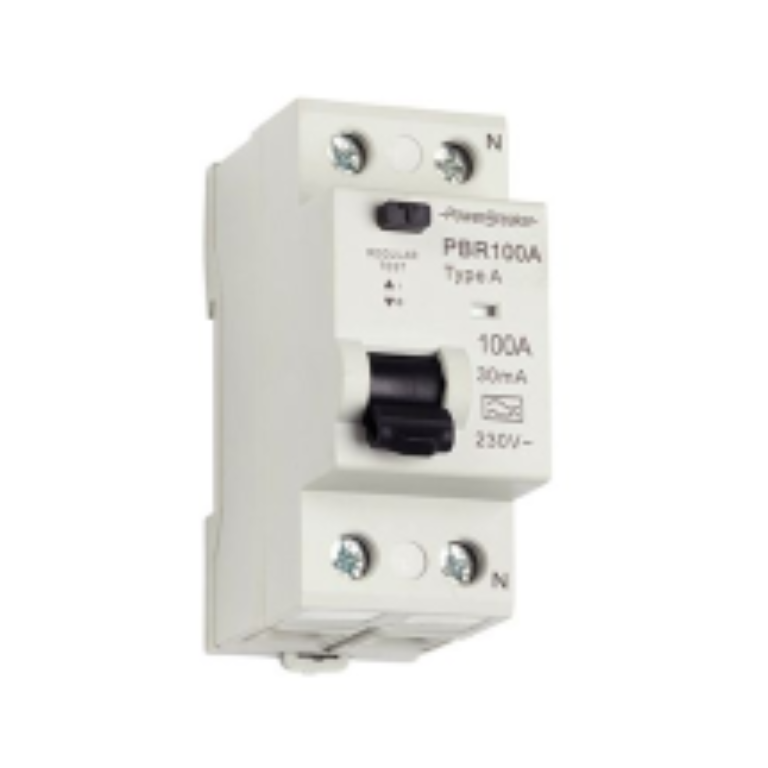 PowerBreaker DP RCD 100A 30mA 6kA Type A | UKES