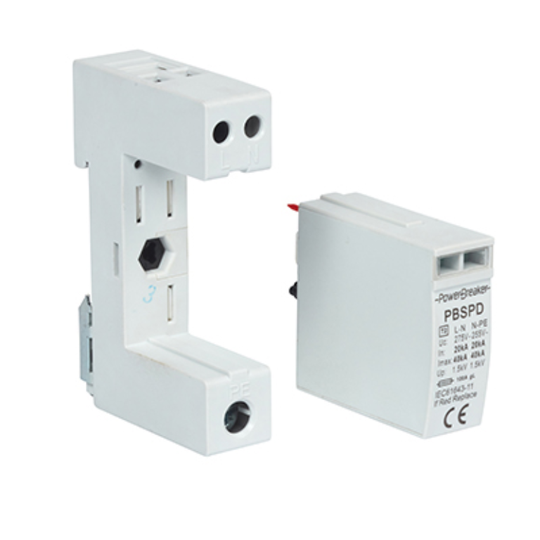 PowerBreaker SPD PBSPD+32A MCB and Wiring Kit | UKES