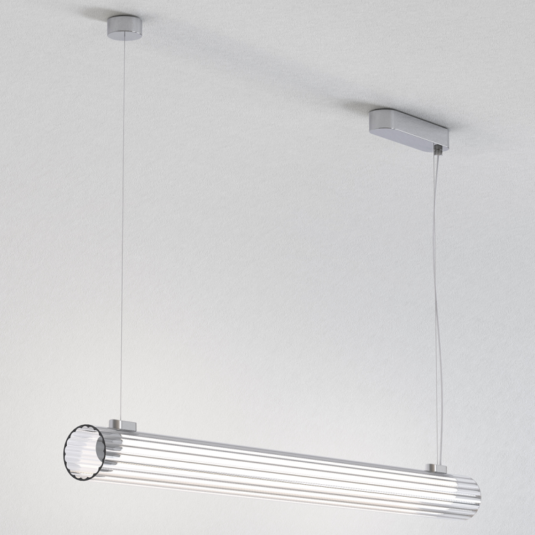 Astro io Pendant 1000 Polished Chrome LED Pendant Light | UKES