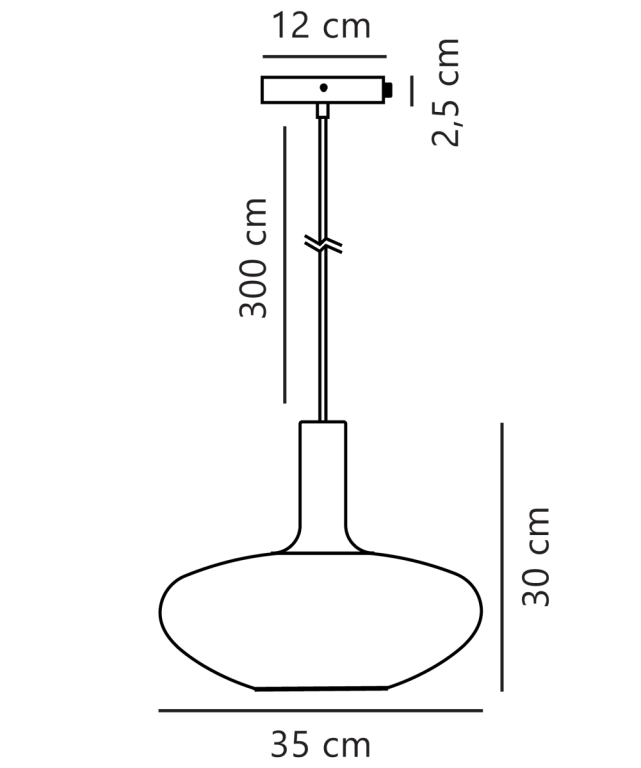 Nordlux Alton 35 Black/Brass Pendant Light | UKES