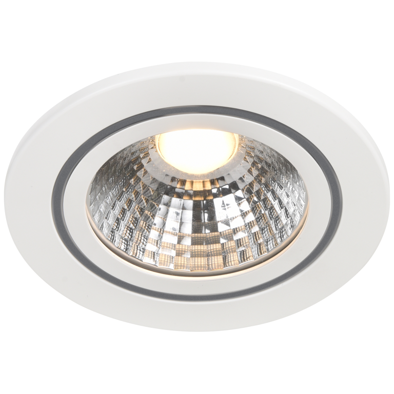 Nordlux Alec 1 6.1W 3000K 3-Step Moodmaker Fixed White LED Downlight ...