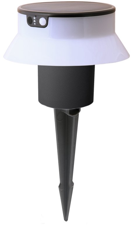 Fumagalli Felice 200 Solar Settable CCT Black LED Spike Light | UKES