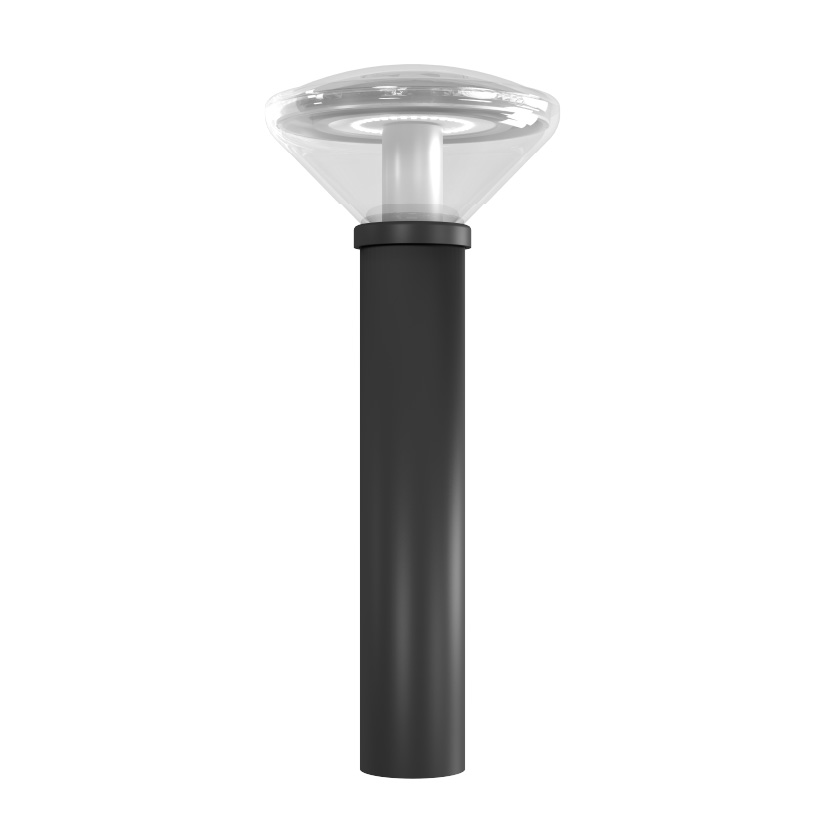 Asbac Lighting Solar Portland 800mm 3W 5000K Black LED Bollard - Root ...