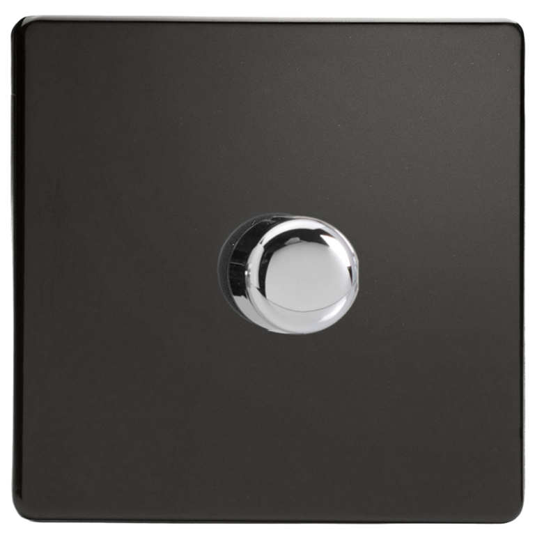 Varilight Screwless V-Pro Smart Premium Black 1 Gang 100W LED WiFi ...