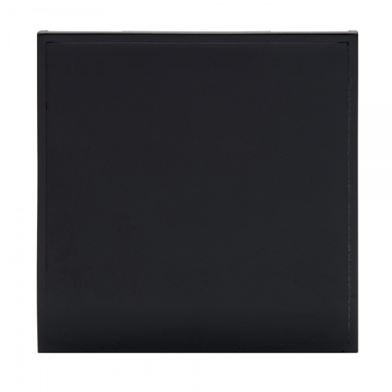 Retrotouch Black Blank Plate Module - 50x50mm | UKES
