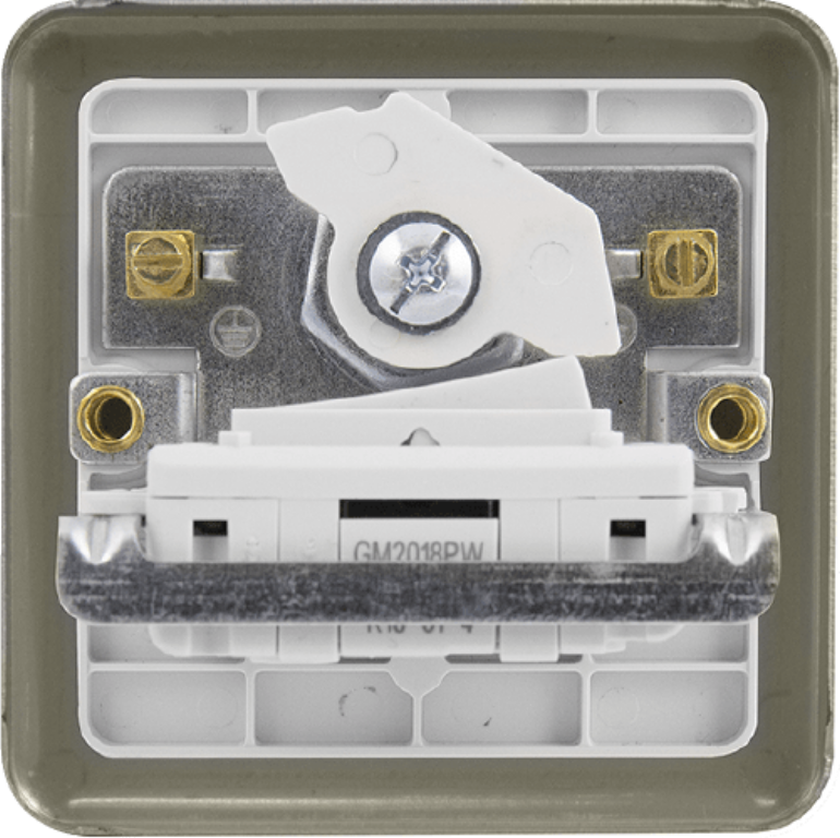 Click Deco Plus Black Nickel 1 Gang 20A Double Pole Key Lockable Switch ...