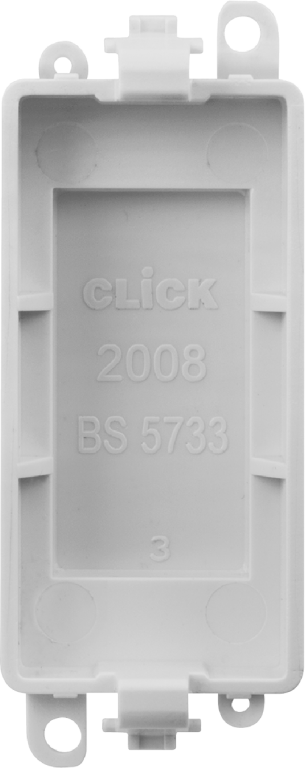 Click GridPro Stainless Steel Blank Module with Grey Surround | UKES