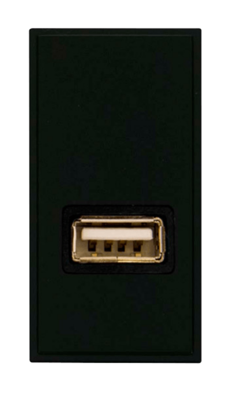 Click New Media Black USB Throughput Module with Fly-Lead | UKES