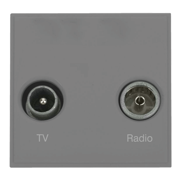 Click New Media Grey Diplexed TV And Radio Module | UKES