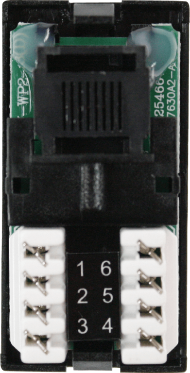 Click New Media Grey RJ11 Irish/US Telephone Module | UKES