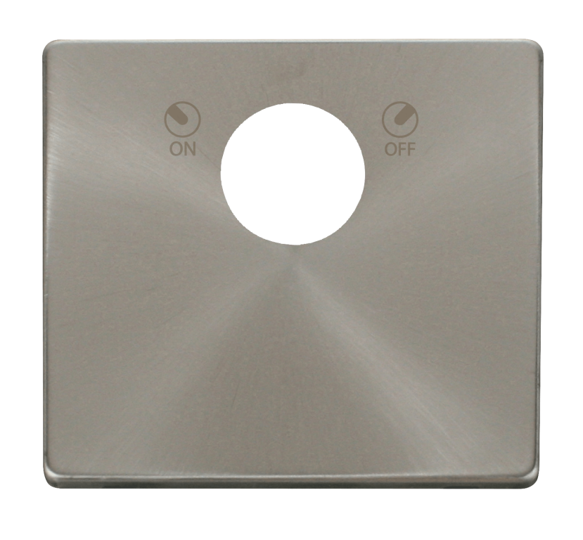 Click Definity Brushed Stainless 1 Gang 20A Double Pole Key Lockable ...