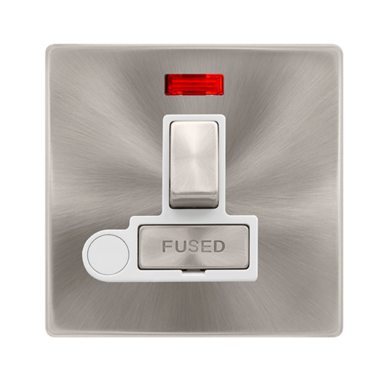 Click Definity Complete Brushed Stainless 13A Double Pole Ingot ...