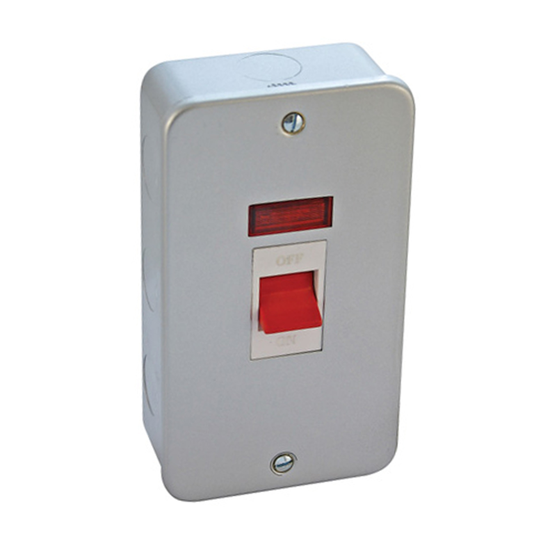 CED Metal Clad Double Plate Cooker Switch | UKES