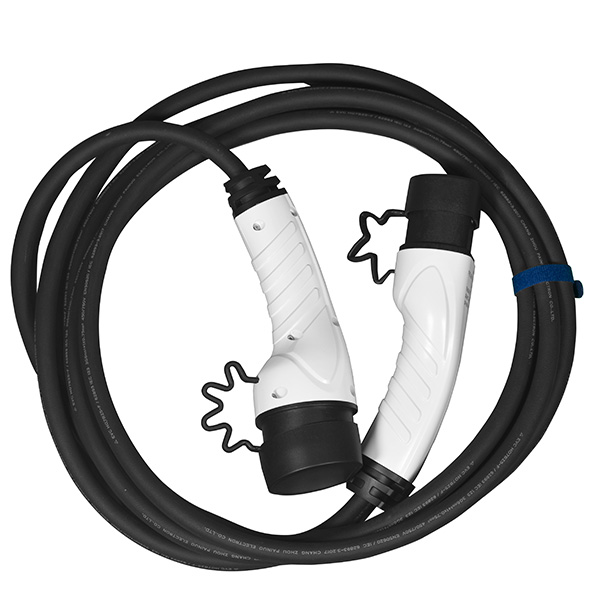 Project EV Single Phase 32a 5M Cable - Type 2>Type 2 | UKES