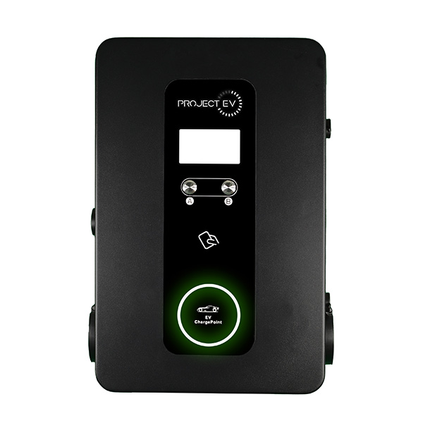 Project EV 22kW Pro Earth Wall Charger (EVA-22D-SE-W-C) | UKES