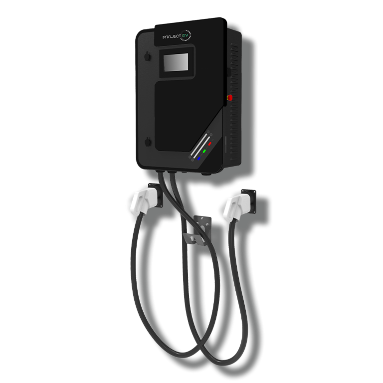 Project EV 40kW Wall Charger with Dual Gun RFID [CCS x2] | UKES