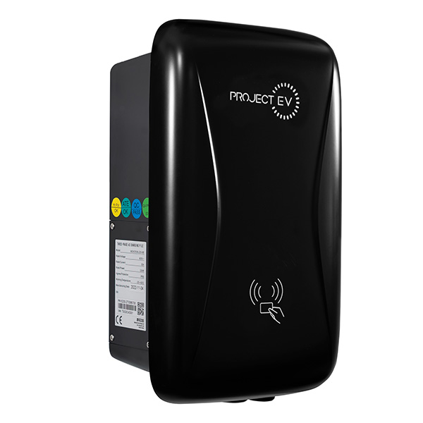 Project EV 22kW Pro Earth Wall Charger with Single Gun RFID (32a Three ...