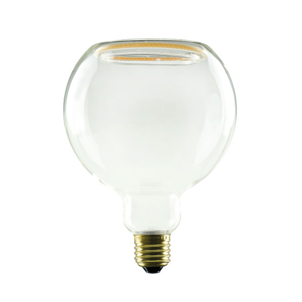 Segula Floating Line 6.2W 2000-2700K Dimmable E27 Clear Globe 125 LED Bulb | UKES
