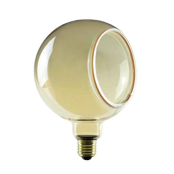 Segula Floating Line 4.5W 2200K Dimmable E27 Gold Globe 150 LED Bulb ...