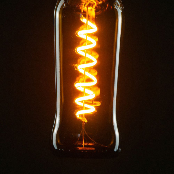 Segula Soft Line 6.5W 1700K Dimmable E27 Brown Beer Bottle LED Bulb | UKES