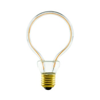 Segula Art Line 6.5W 1900K Dimmable E27 Clear Globe LED Bulb | UKES