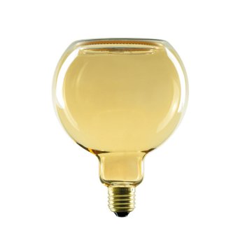 Segula Floating Line 4W 2200K Dimmable E27 Gold Globe 125 LED Bulb | UKES