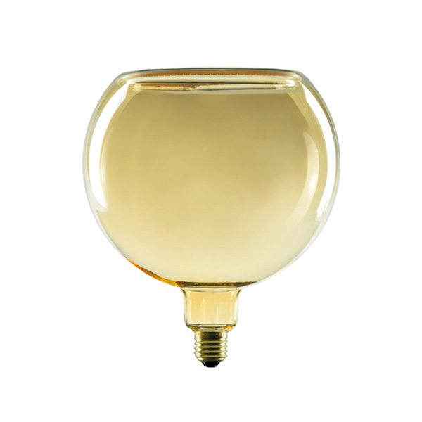 Segula Floating Line 5W 2200K Dimmable E27 Gold Globe 300 LED Bulb | UKES