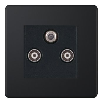 Selectric 5M-Plus Triplex SAT/TV/FM Socket (5MPLUS-837) at UKES