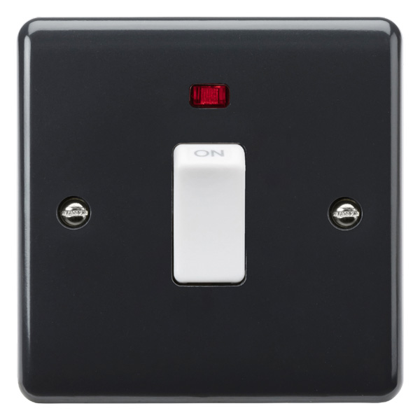 Knightsbridge 20A DP Switch, Neon, Part M Compliant (PM8341N) | UKES