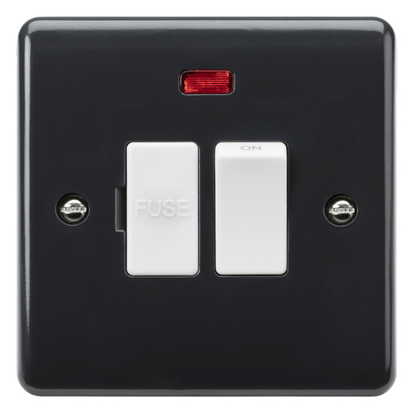 Knightsbridge 13A Spur Unit, Neon, Part M Compliant (PM6300NF) | UKES