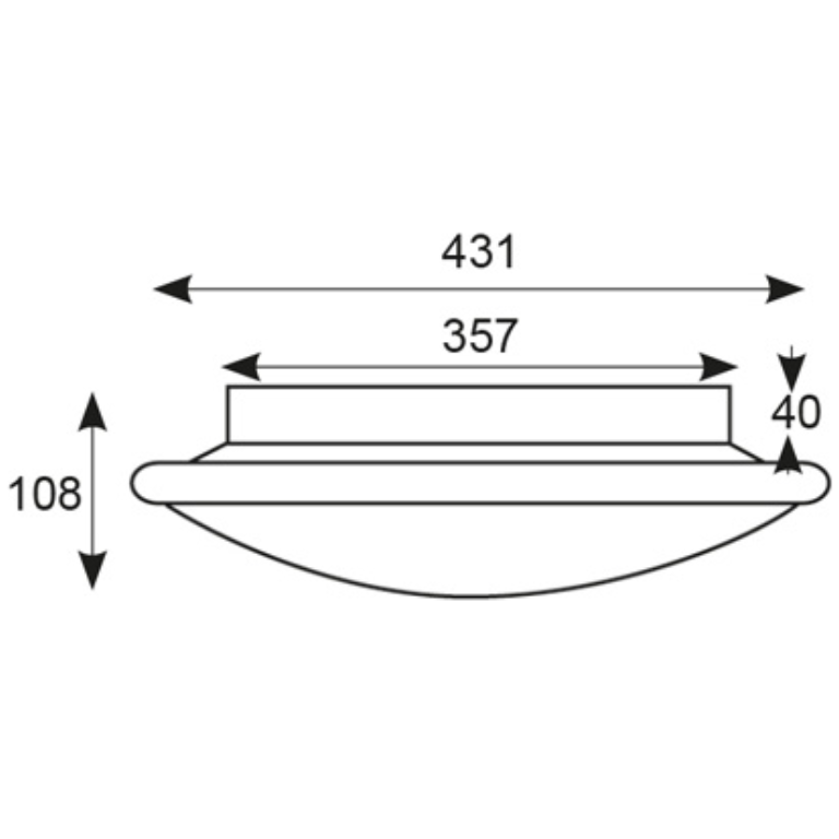 Ansell Lighting OCTO Eclipse MultiLED Dual Wattage CCT Selectable ...