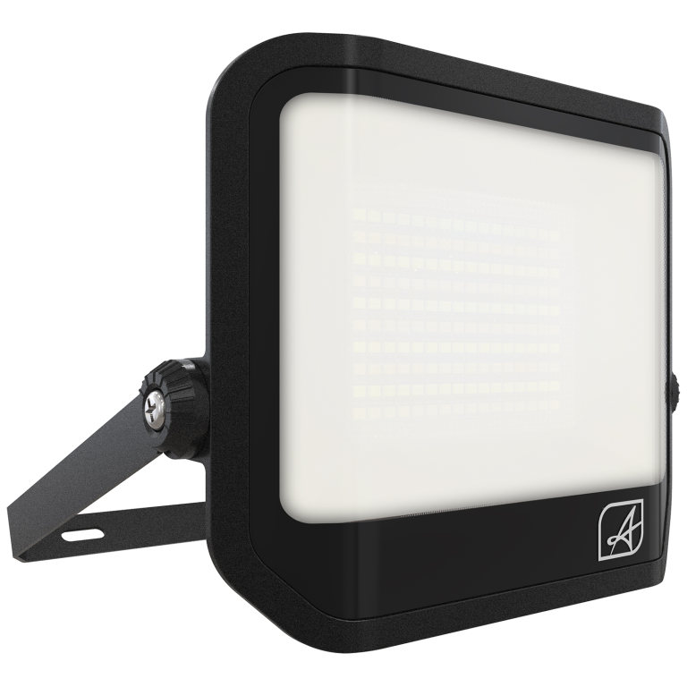 Ansell Lighting Telic 20W CCT Selectable Black LED Floodlight | UKES
